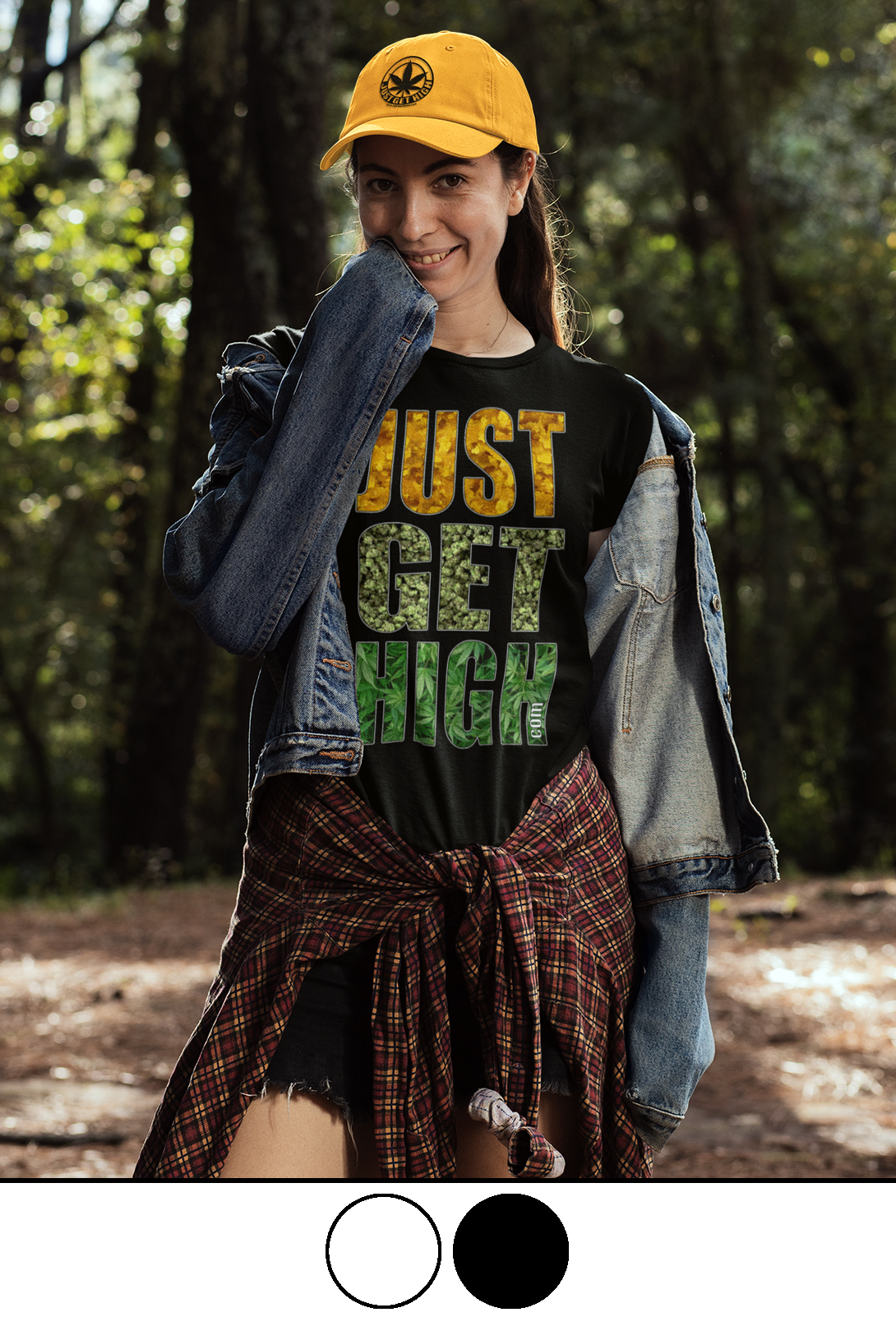 classic logo_just get high_model – Just Get High